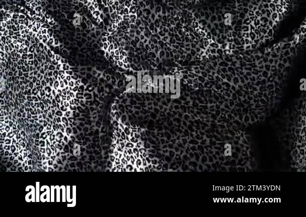 Fabric print pattern texture background Stock Videos & Footage - HD and ...