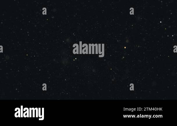 Thin Particles Floating In Fluid Space Background/ 4k animation of an ...