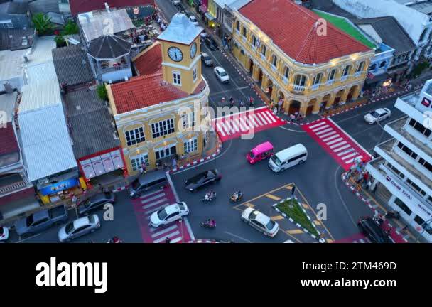 Phuket,Thailand-April,02,2023: An aerial view of Phuket's most popular ...