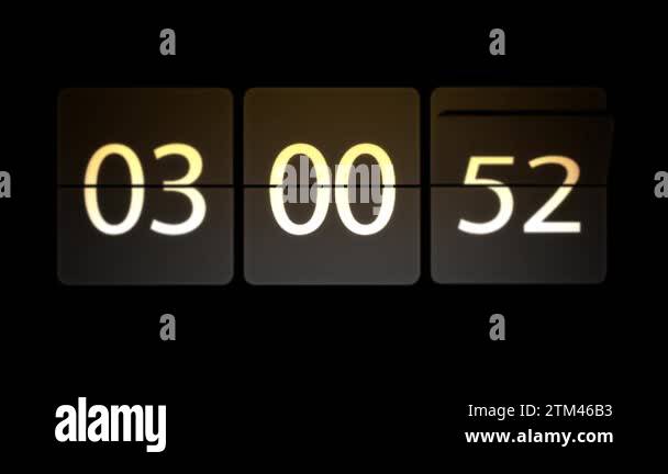 Third clock Stock Videos & Footage - HD and 4K Video Clips - Alamy