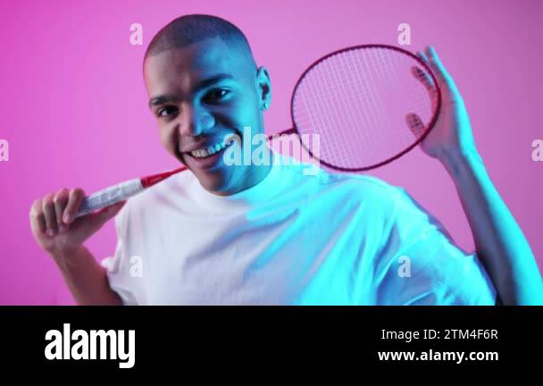 Man with badminton racket Stock Videos & Footage - HD and 4K Video ...