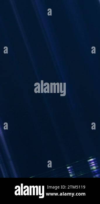 Vertical video. Digital light. Screen glitch. Computer distortion. Blue ...