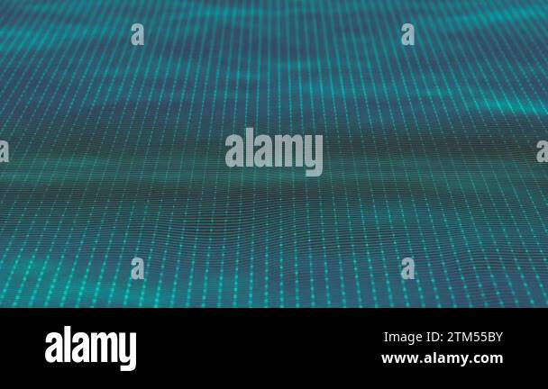 Abstract Minimal Mesh Waving Background/ 4k animation of an abstract ...