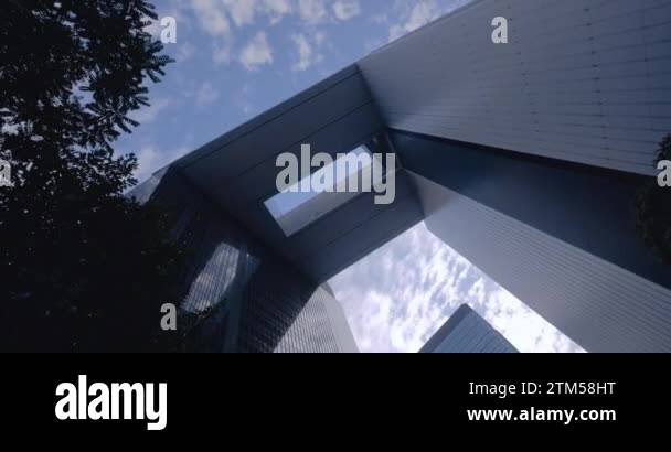 Unusual Forms Of Modern Buildings In The Center Of Hong Kong ...