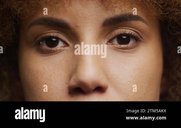 Woman eyes sideways Stock Videos & Footage - HD and 4K Video Clips - Alamy