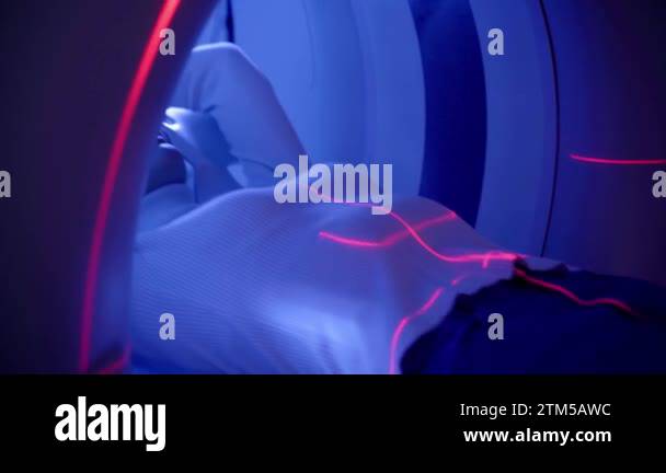 CT scanning of the spine examination for assess for herniated disk ...