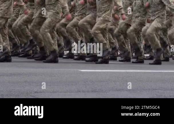 Soldiers soldier marching uniform Stock Videos & Footage - HD and 4K ...