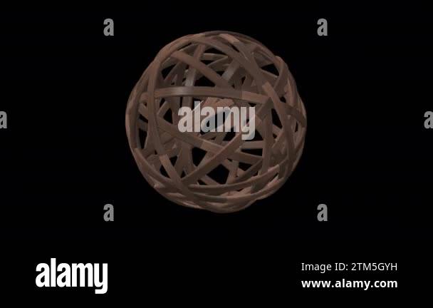 Abstract wooden sphere geometry Stock Videos & Footage - HD and 4K ...