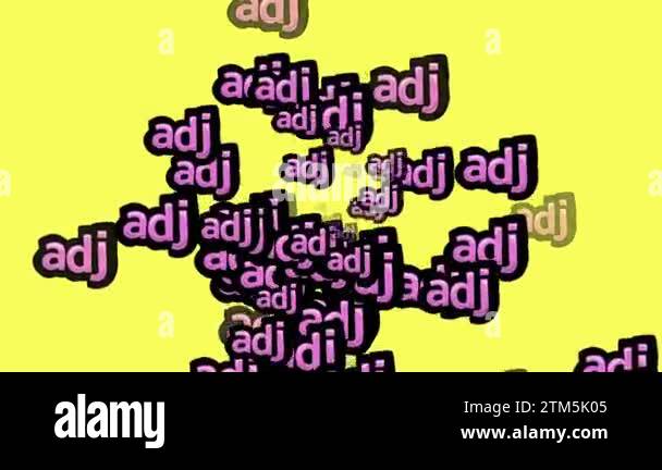 Adj font Stock Videos & Footage - HD and 4K Video Clips - Alamy
