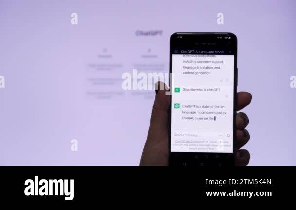 Chat gtp concept Stock Videos & Footage - HD and 4K Video Clips - Alamy