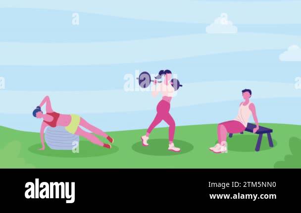 Practicing exercises Stock Videos & Footage - HD and 4K Video Clips - Alamy