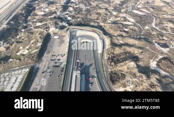 Zandvoort, 15th of February 2023, The Netherlands. The Tarzan corner ...