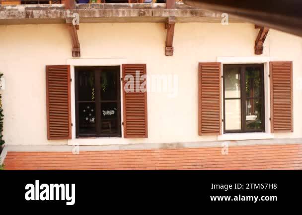 Wooden shutters on windows Stock Videos & Footage - HD and 4K Video ...