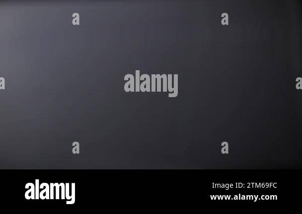 static shot of woman's hand pushing the button on screen, invisible ...