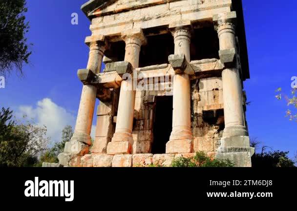 Discover ancient Roman Mausoleum of Mezgitkale in Mersin, a testament ...