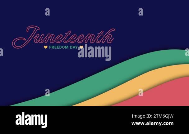 Juneteenth design illustration silhouette Stock Videos & Footage - HD ...