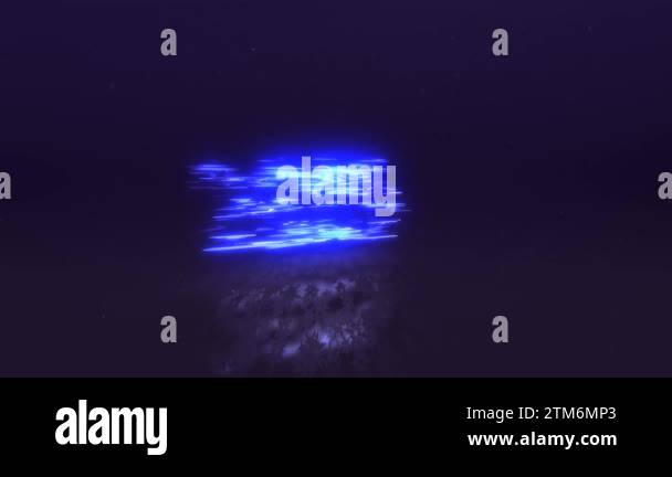 2023-2024. New Year concept animation. Camera movement around the years ...