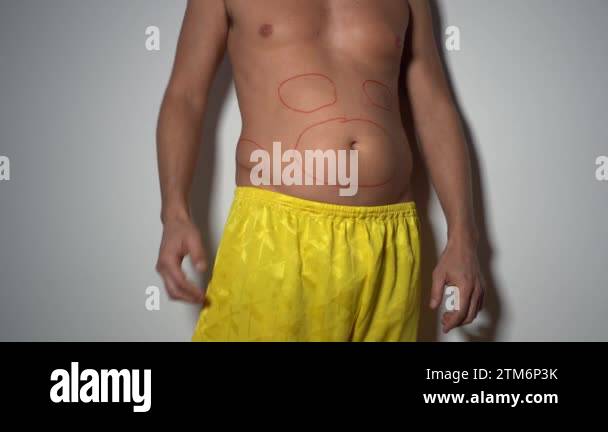 40-year-old man checks the state of his body - gastritis and stomach ...