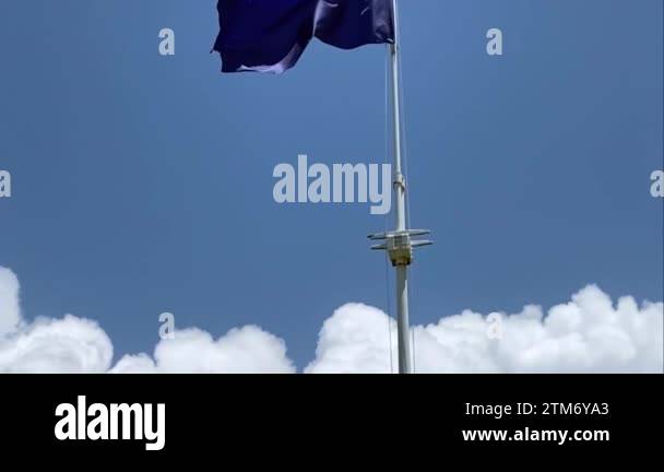 The Moultrie Flag, or Liberty Flag, was flown in American Revolutionary ...