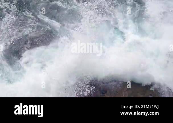 Ripple on water surface splash water impact top view Stock Videos ...