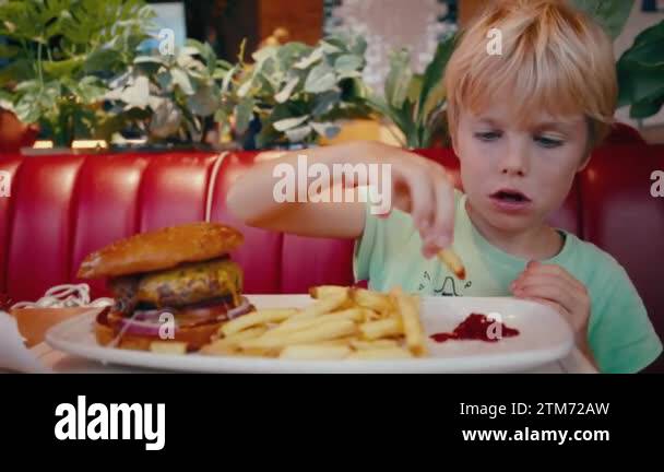 Children eating unhealthy food Stock Videos & Footage - HD and 4K Video ...