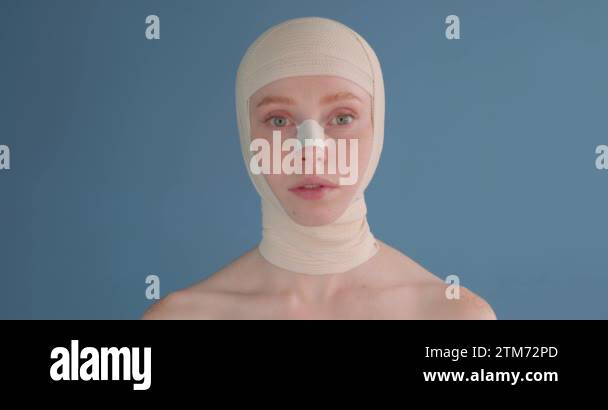 Nose bandage Stock Videos & Footage - HD and 4K Video Clips - Alamy