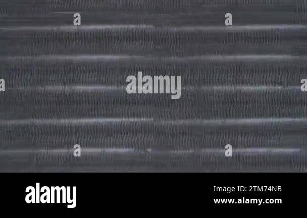 VHS effect. TV screen 80s, 90s. Stripes VHS on gray background. Lack of ...