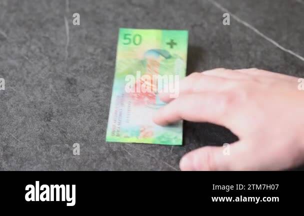 50 franc note Stock Videos & Footage - HD and 4K Video Clips - Alamy