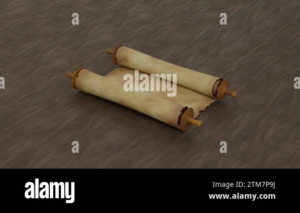 Aged old scroll parchment Stock Videos & Footage - HD and 4K Video ...