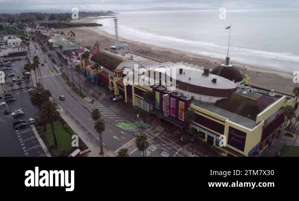The Giant Dipper is a historic wooden roller coaster located at the ...