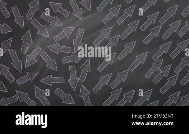 Chaos and order business concept. Mental health concept. Metaphor of ...