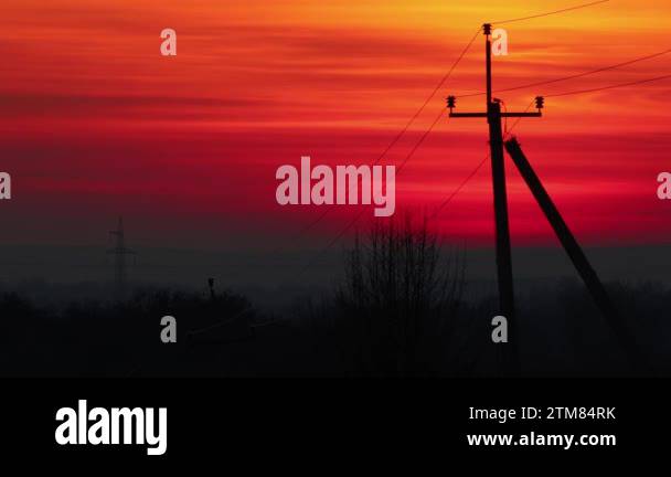 Overhead power lines in countryside Stock Videos & Footage - HD and 4K ...