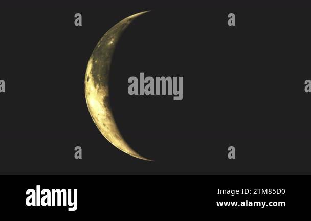 4k Moon Phases Realistic,timelapse of the Moon going through its phases ...