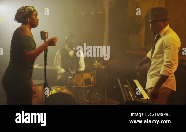 Female singer yellow light Stock Videos & Footage - HD and 4K Video ...