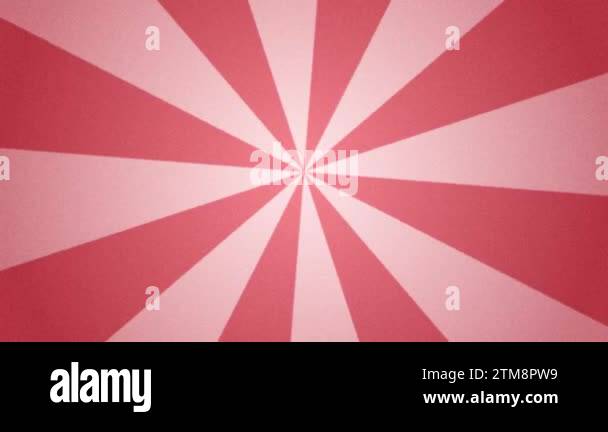Grainy turning red starburst abstract background. 4k looping animation ...