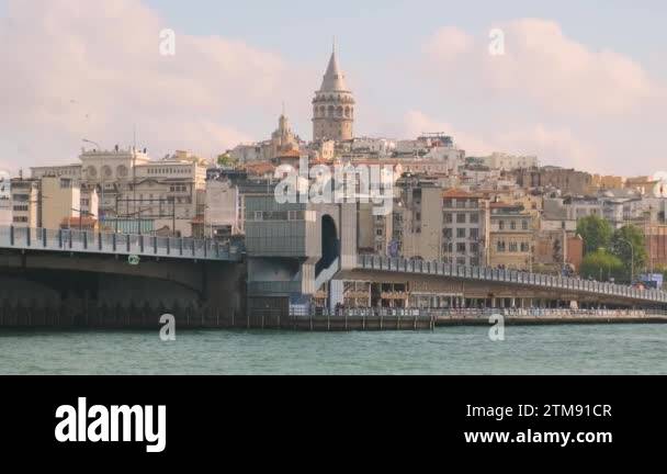 Beyoglu architecture minaret galata tower Stock Videos & Footage - HD ...