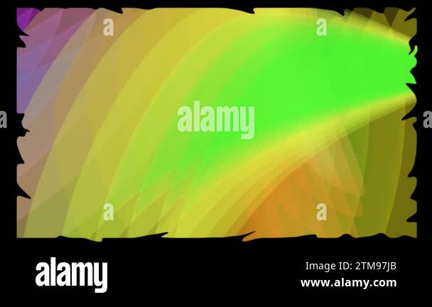 Anti drugs video with psychedelic colors, devil head rotating on vivid ...