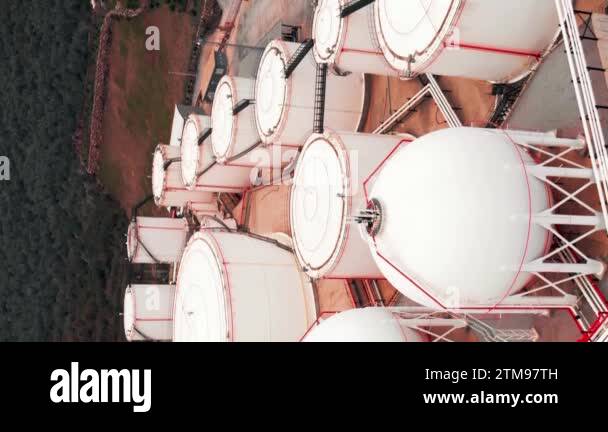 Gas storage tank tanks Stock Videos & Footage - HD and 4K Video Clips ...