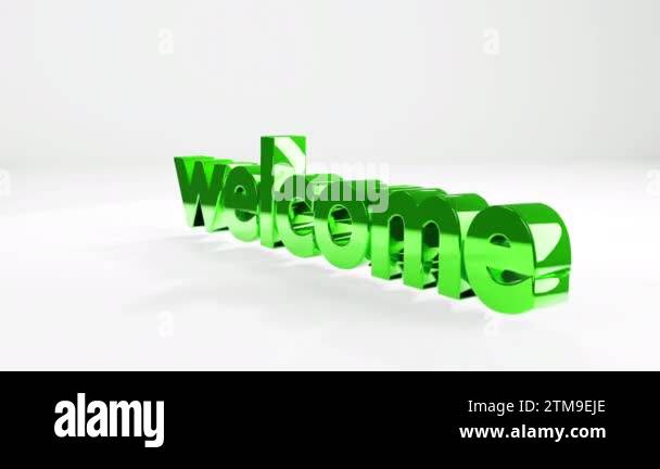 3d text loopable animation background Stock Video Footage - Alamy