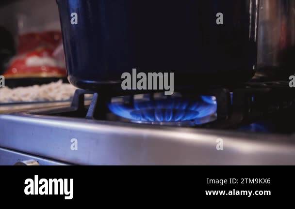 Food cooking on a gas stove Stock Videos & Footage - HD and 4K Video ...