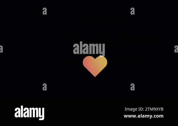 A set of animated orange gradient icons of modern trend in the style of ...