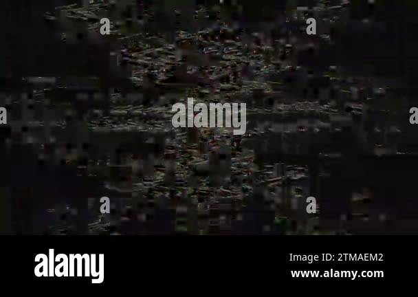 Broken pixel animation with glitchy effects and pixelated aesthetics ...