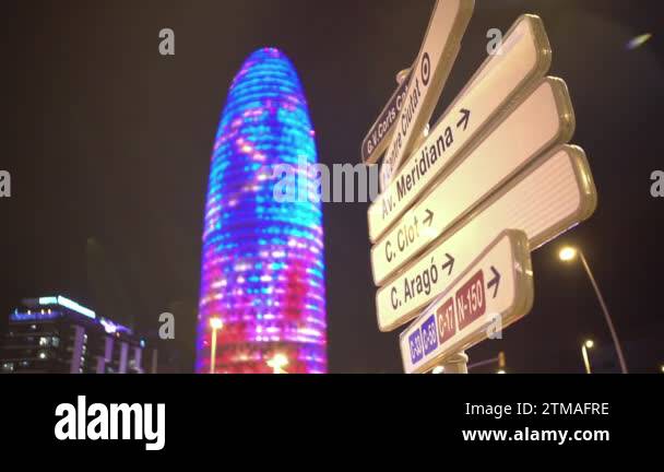 Signs indicating street names and directions help to find right way in ...