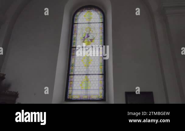 Saints stained glass window Stock Videos & Footage - HD and 4K Video ...