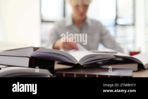 Library desk full view Stock Videos & Footage - HD and 4K Video Clips ...