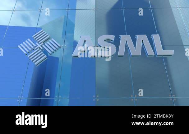 ASML Editorial 3D Animation of Office Building Glass Faade Stock Video ...