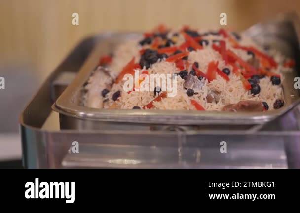 Steamed rice buffet Stock Videos & Footage - HD and 4K Video Clips - Alamy