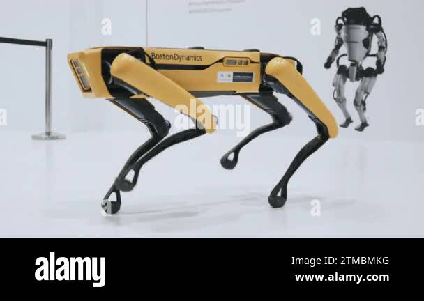 Bangkok, Thailand - Mar 28, 2023: Presentation of Spot, four-legged ...