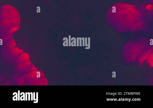 Collision of colored smoke blast waves with shockwave effect on ...