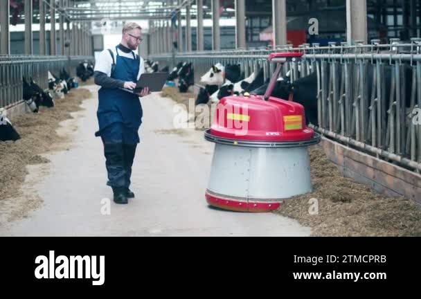 Dairy farm worker Stock Videos & Footage - HD and 4K Video Clips - Alamy